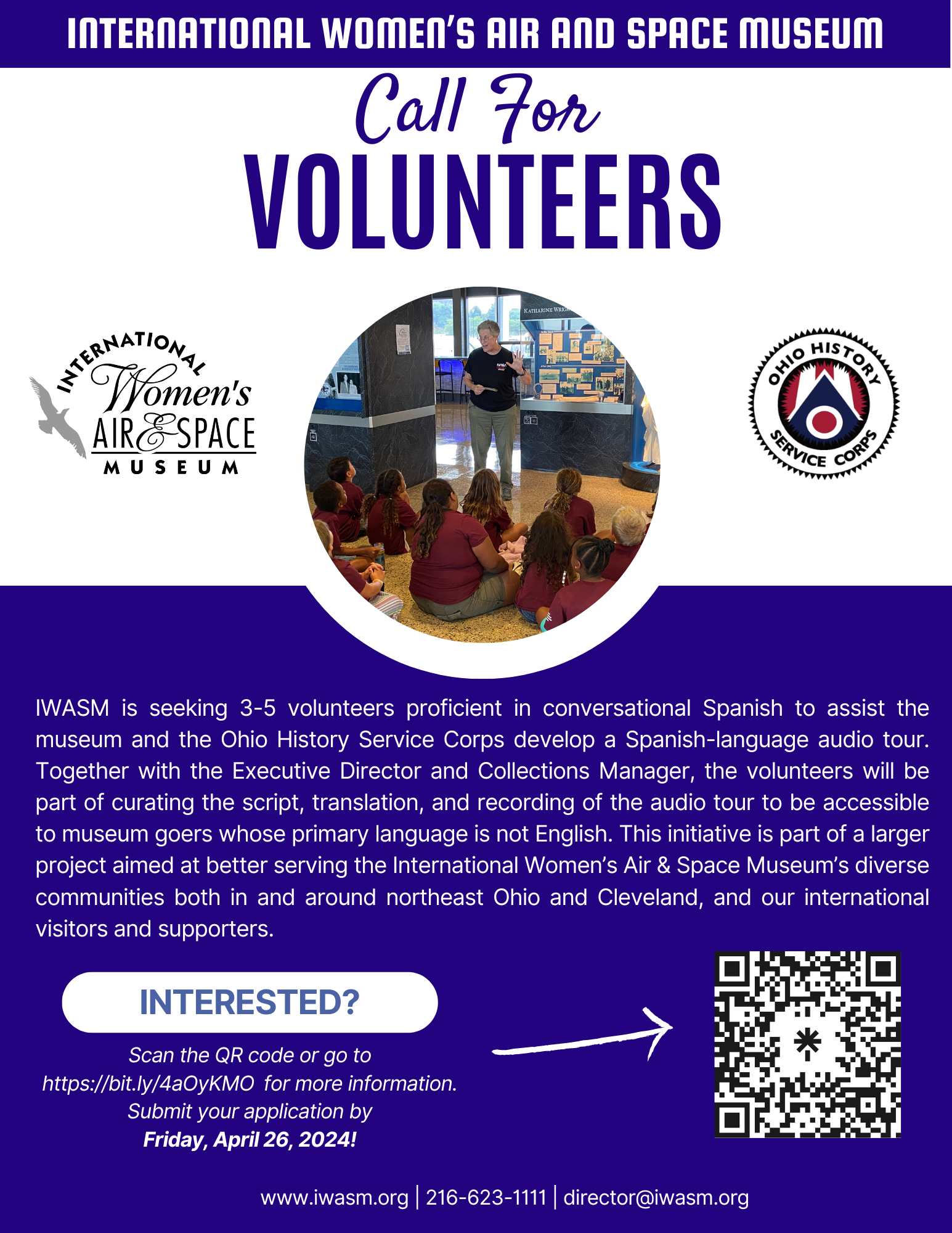 Volunteer – International Women Air & Space Museum